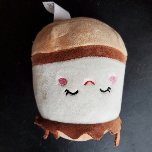 Squishmallows | Toys | Squishmallow 5 Carmelita Smores Soft Tan White ...